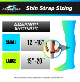 Crosstrap - Black Adjustable Neoprene Shin Splint & Leg Compression Su ...